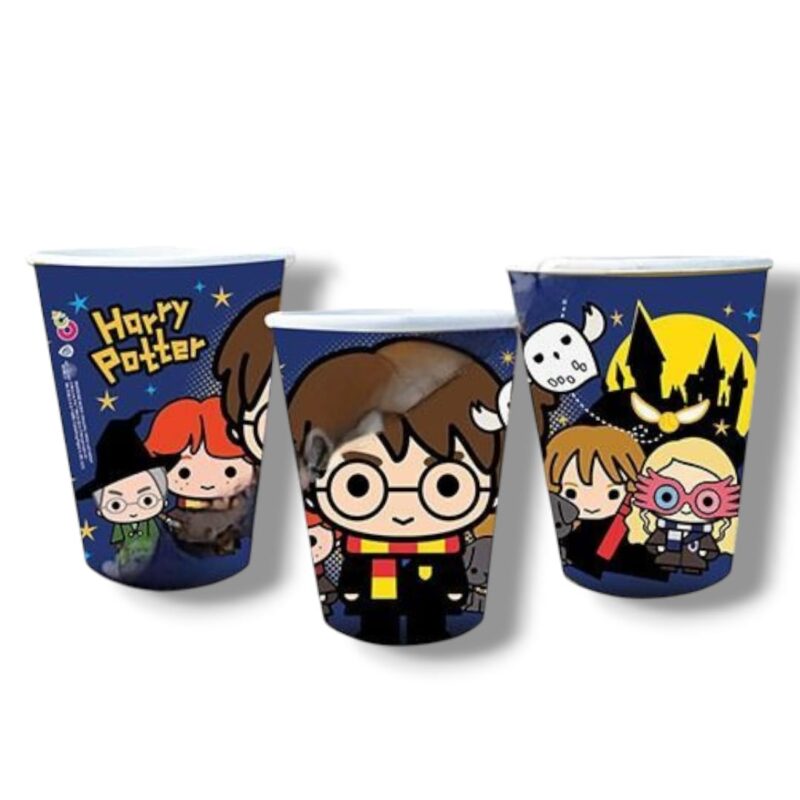VASOS POLIPAPEL HARRY POTTER X 8 – Cotillon Lapislazuli